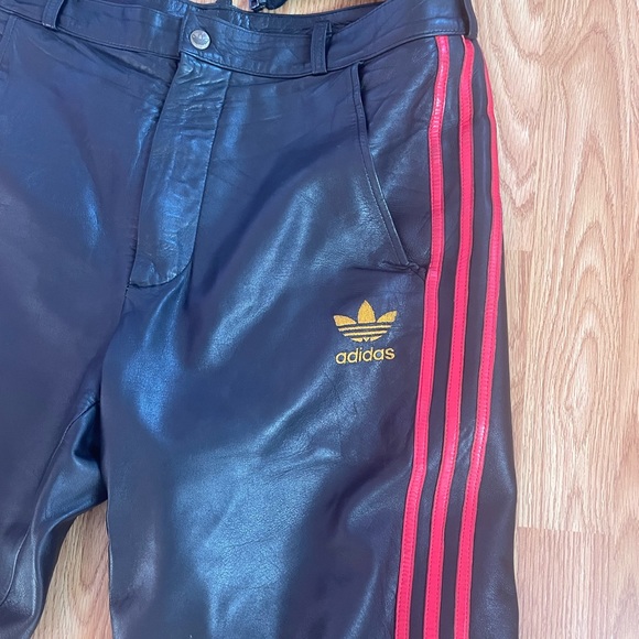adidas | Jackets & Coats | Adidas A5 Leather Tracksuit | Poshmark